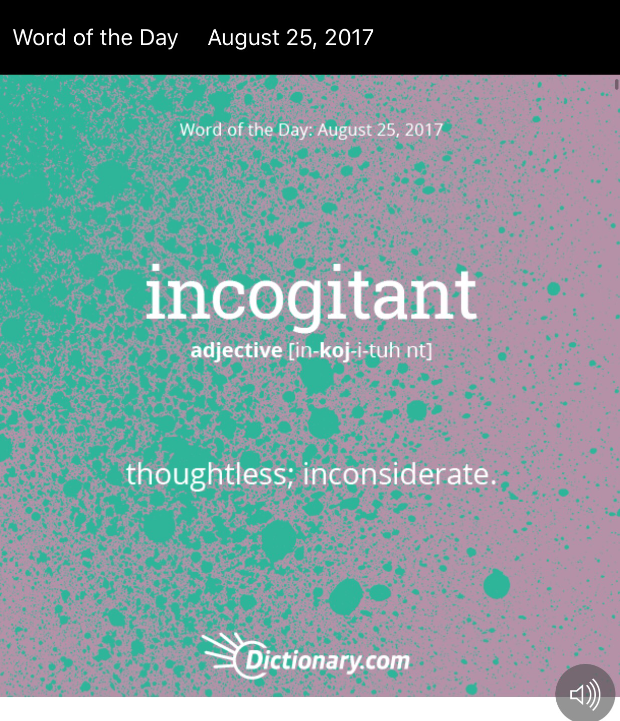 Incogitant | like mercury colliding...