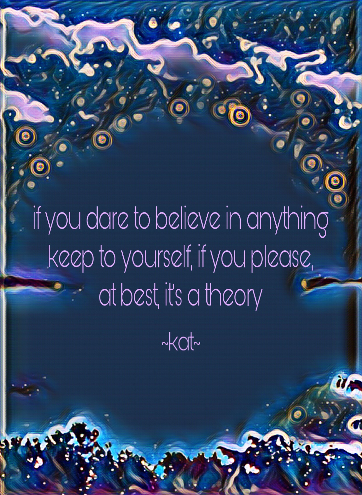 Kimo Day 7 | like mercury colliding...