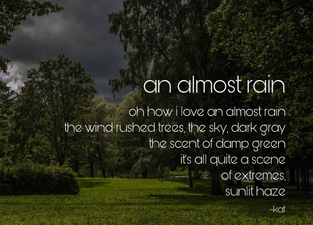 an almost rain | like mercury colliding...